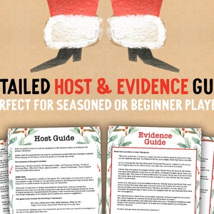 Who Killed Santa? Christmas Murder Mystery Game || Holiday Murder ...