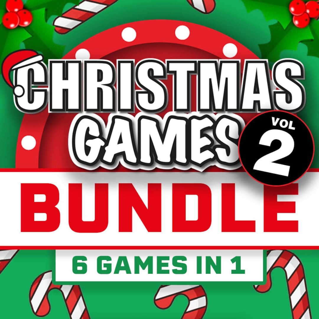 Christmas Games Bundle Vol 2 || Christmas Party Game Bundle || Games ...
