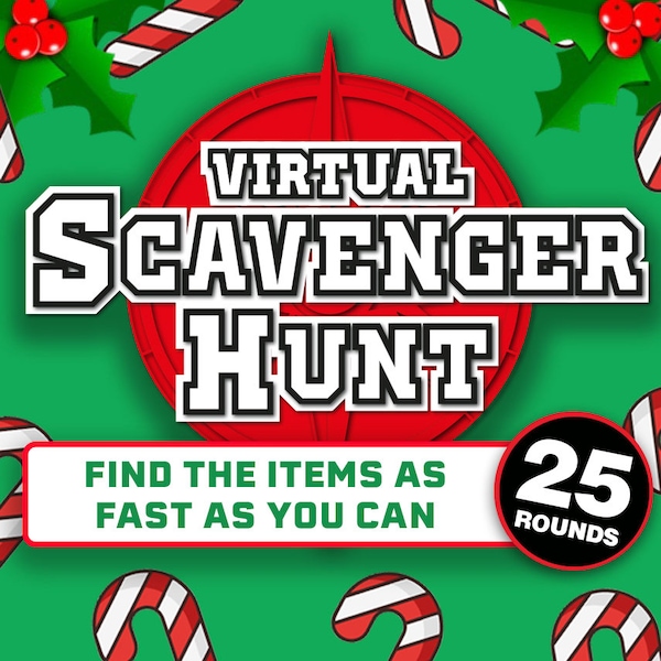 Scavenger Hunt Christmas - Etsy