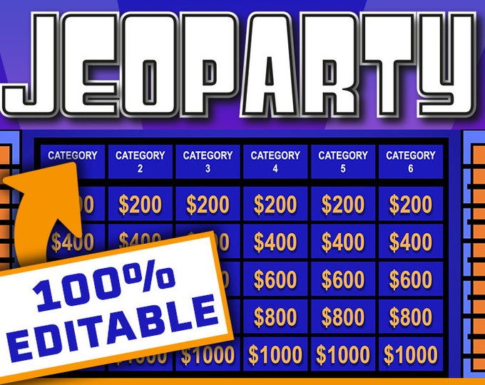 Ultimate Jeopardy Powerpoint Template | Message Me for A Discount ...