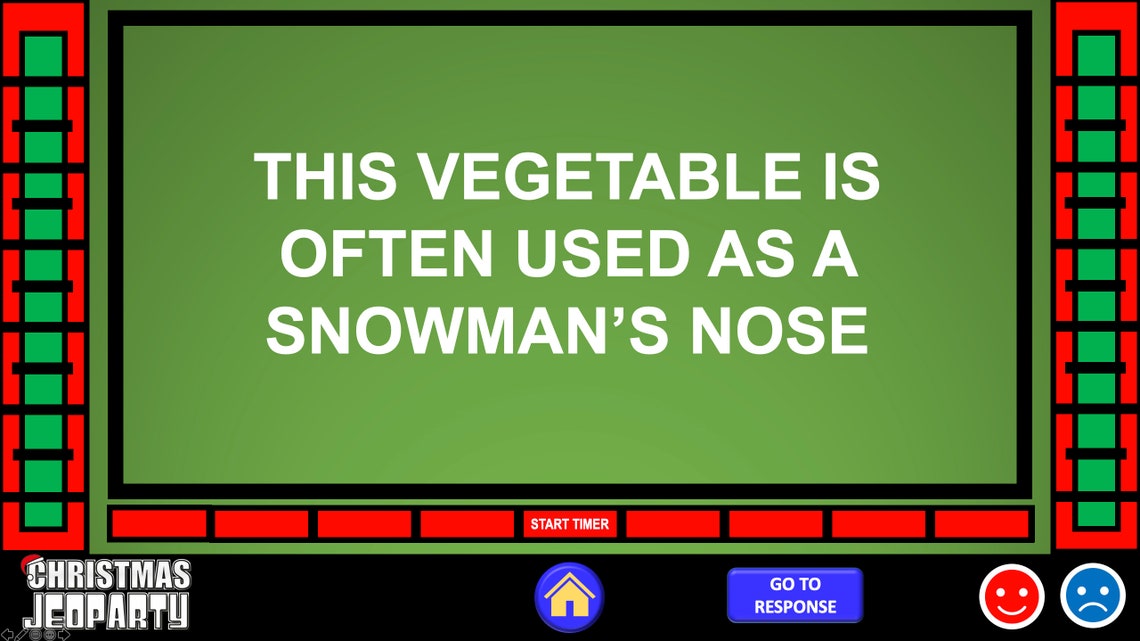 Christmas Jeoparty Powerpoint Game Christmas Jeopardy Game - Etsy