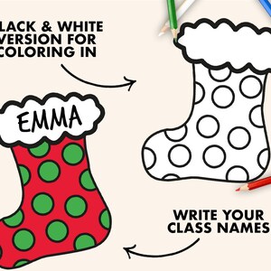 Stocking Christmas Bulletin Board Kit || December Bulletin Boards ...