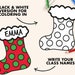 Stocking Christmas Bulletin Board Kit || December Bulletin Boards ...