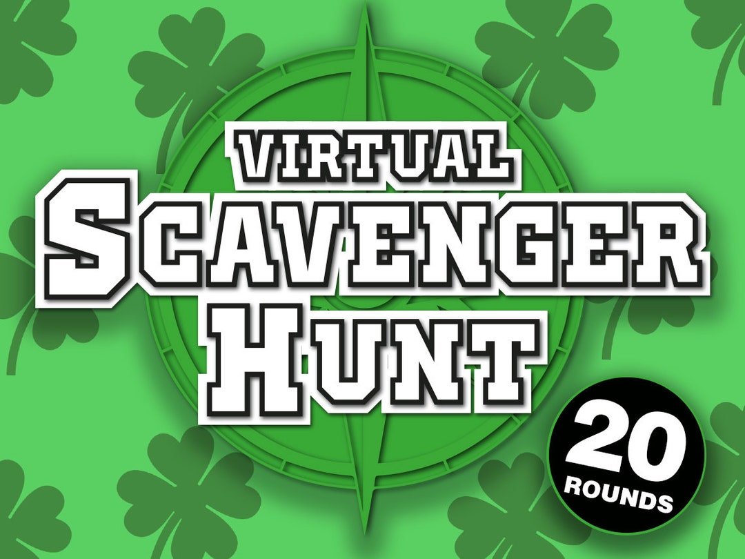 St. Patrick's Day Scavenger Hunt || St. Patrick's Day Party Game ...