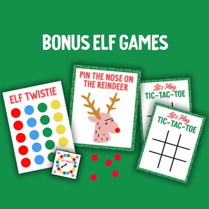 Printable Elf Kit 24 Days Bundle || Downloadable Elf Props Kit ...