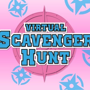 Virtual Scavenger Hunt Easter || Easter Party Game || Games for Easter ...