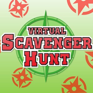 Virtual Scavenger Hunt Powerpoint Party Game || Virtual Party Games ...