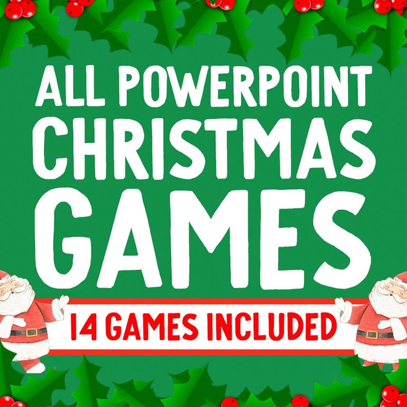 Table Top Christmas Games - Etsy