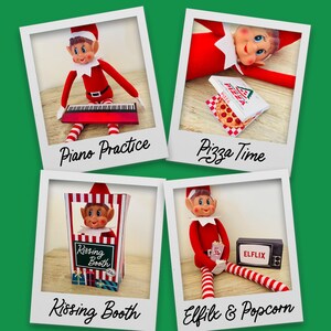 Printable Elf Kit 24 Days Bundle || Downloadable Elf Props Kit ...