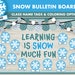 Reindeer Christmas Bulletin Board Kit December Bulletin Boards Digital ...