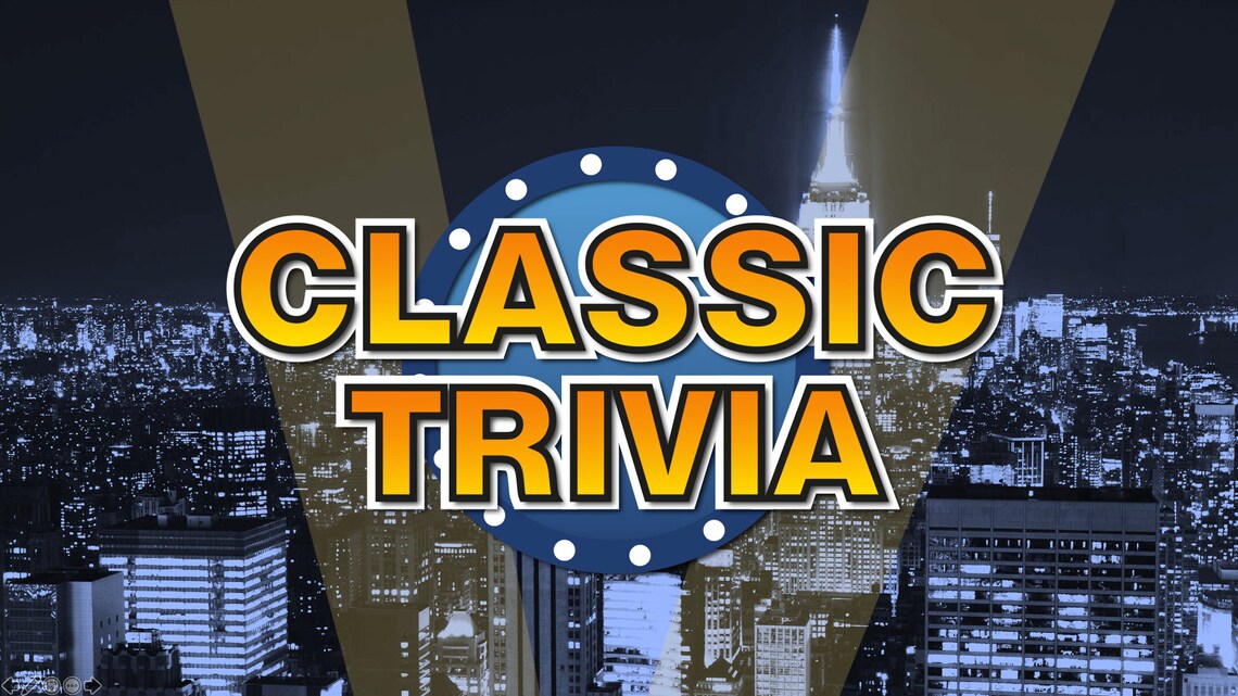 Classic Trivia Vol.2 Family Powerpoint Party Game Family | Etsy UK