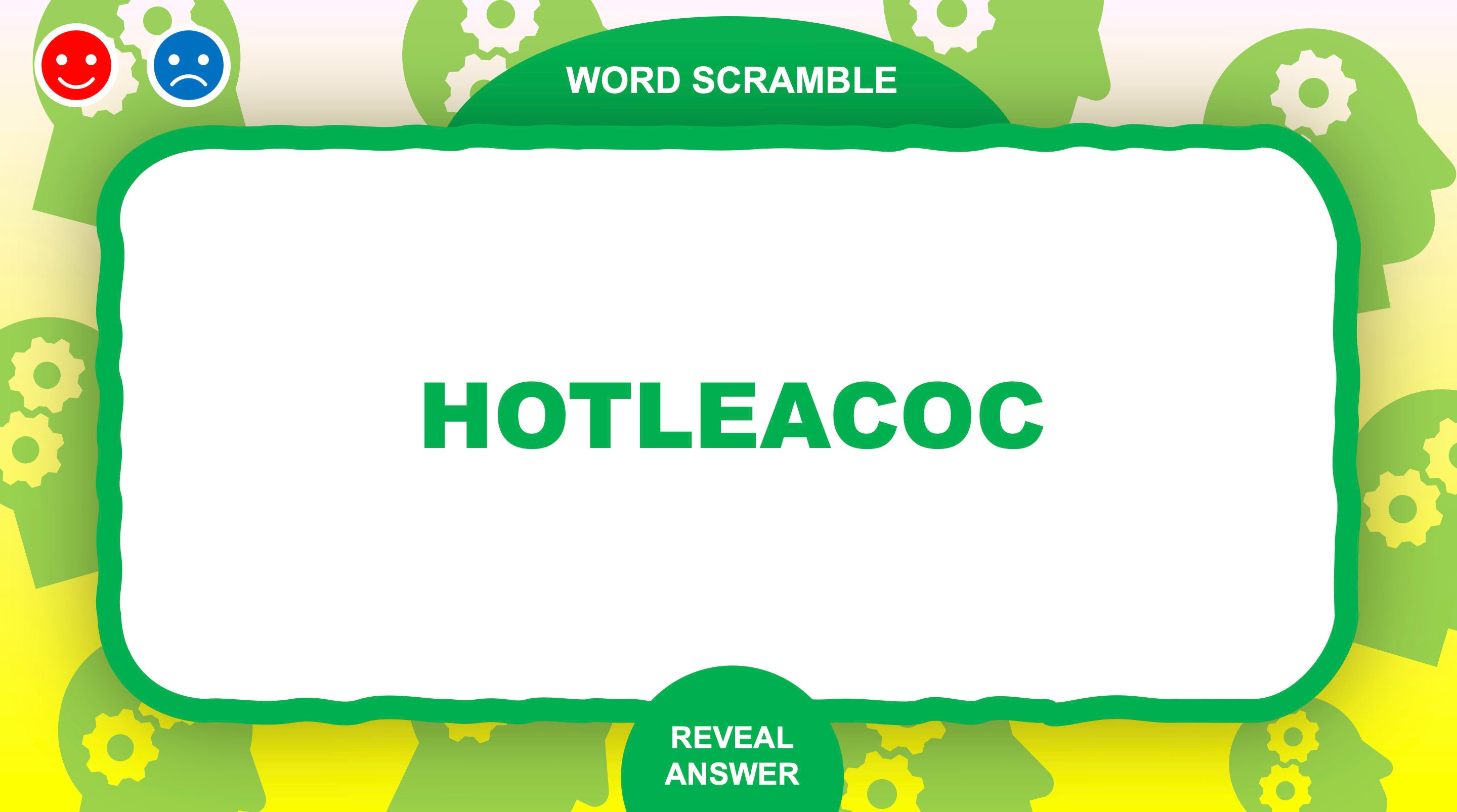 Word Scramble Party Game Powerpoint Party Games for Zoom - Etsy