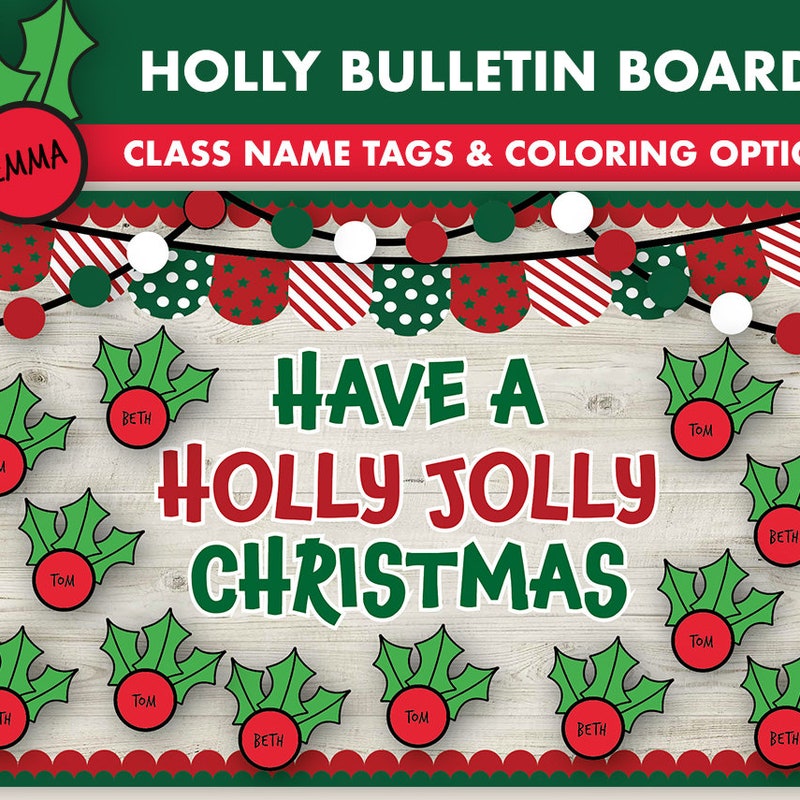 Christmas Bulletin Boards - Etsy