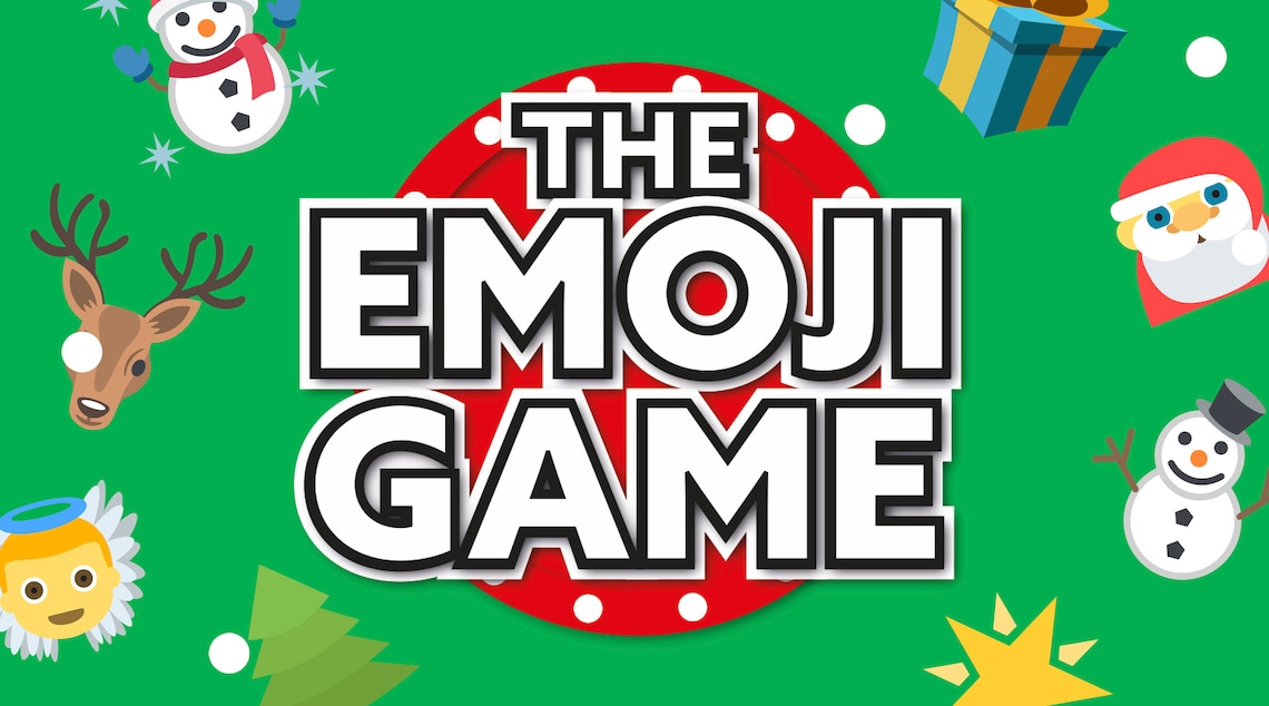 The Emoji Game Christmas Edition Christmas Party Game - Etsy