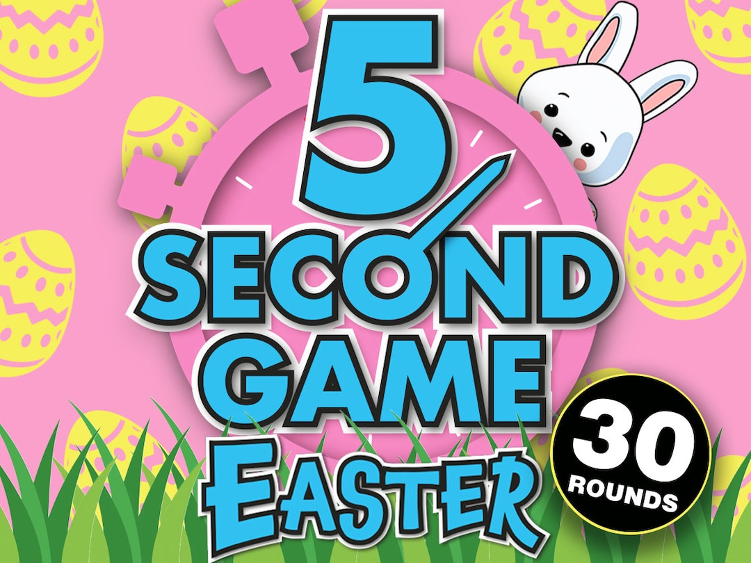 Easter 5 Second Game || Easter Party Game || Games for Easter || Easter ...