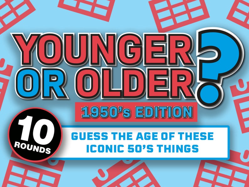 50's Party Games Bundle 50's Themed Games 1950 - Etsy Canada