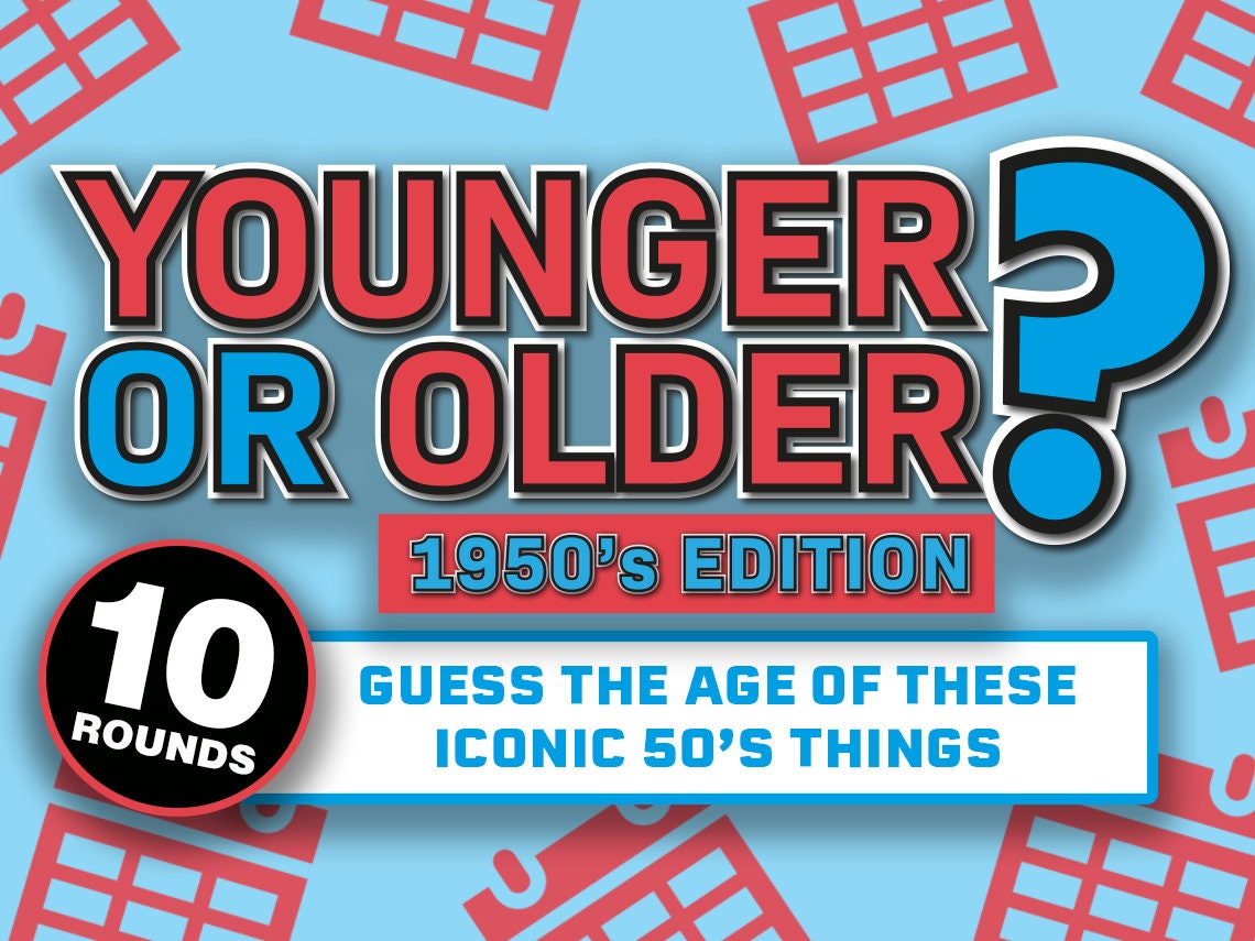 50's Party Games Bundle 50's Themed Games 1950 - Etsy Canada