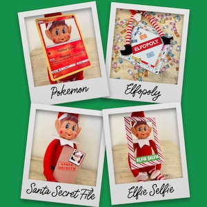 Printable Elf Kit 24 Days Bundle || Downloadable Elf Props Kit ...