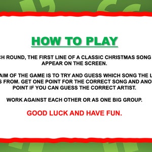 Christmas Quotation Music Edition Powerpoint Party Game || Virtual ...
