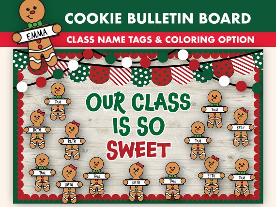 Printable Christmas Bulletins Festive Christmas Bulletin Board Kit