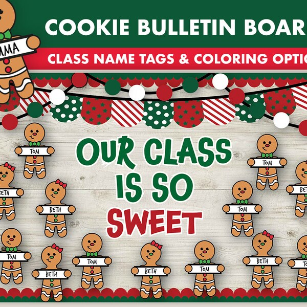 Gingerbread Classroom Door Decor - Etsy