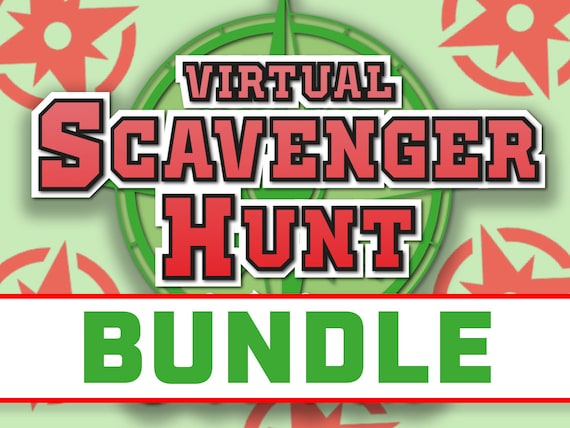 Virtual Scavenger Hunt Bundle Powerpoint Party Game Virtual | Etsy UK