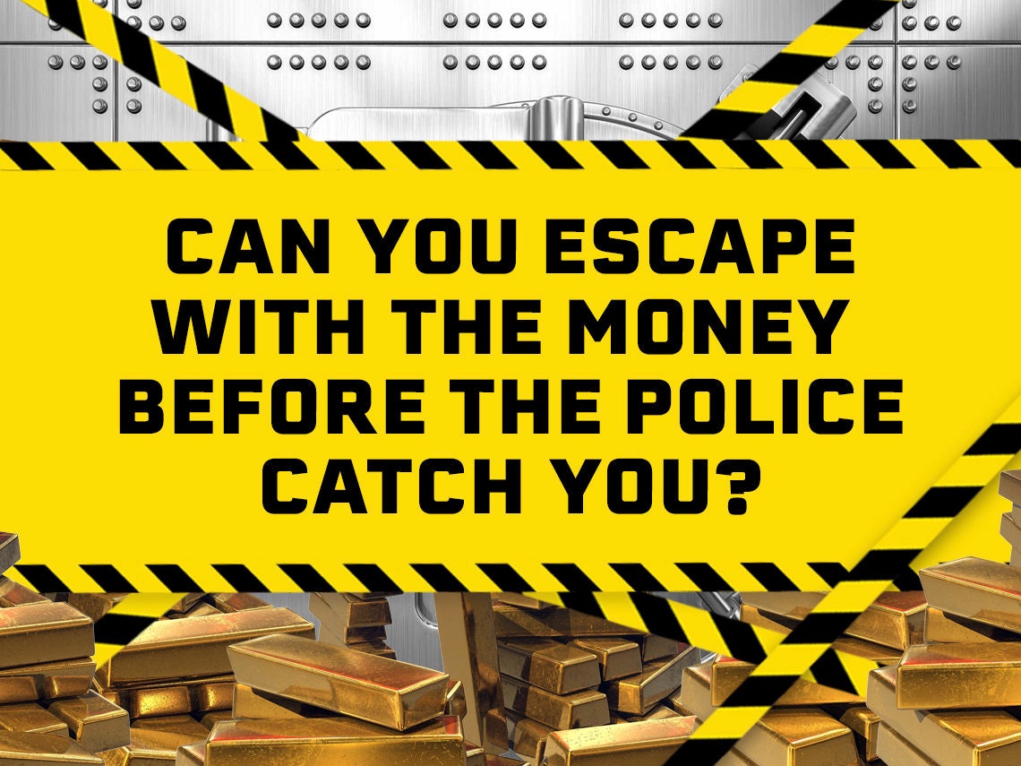 Bank Heist Virtual Escape Room Game Games Night Zoom - Etsy