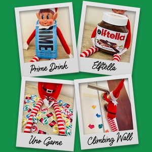 Printable Elf Kit 24 Days Bundle || Downloadable Elf Props Kit ...
