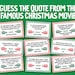 Christmas Name That Movie || Printable Christmas Family Feud Game ...