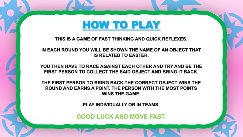 Virtual Scavenger Hunt Easter || Easter Party Game || Games for Easter ...