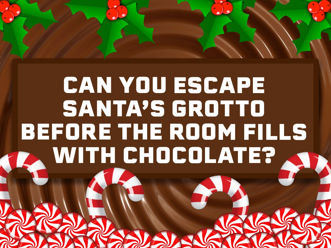 Santas Grotto Kids Escape Room || Christmas Virtual Escape Room for ...