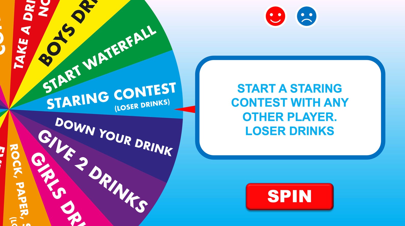 Spin The Bottle Virtual Drinking Game PowerPoint Drinking | Etsy
