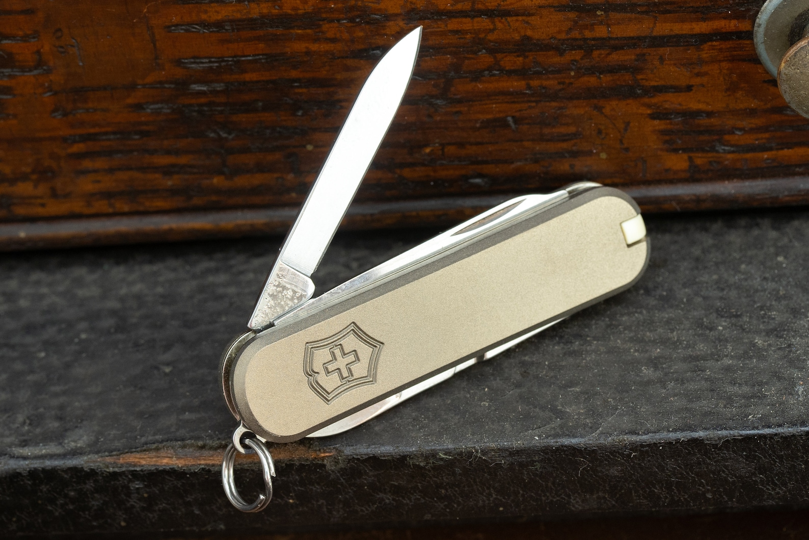 Custom 58mm Titanium Victorinox Victorinox Swiss Army Knife | Etsy