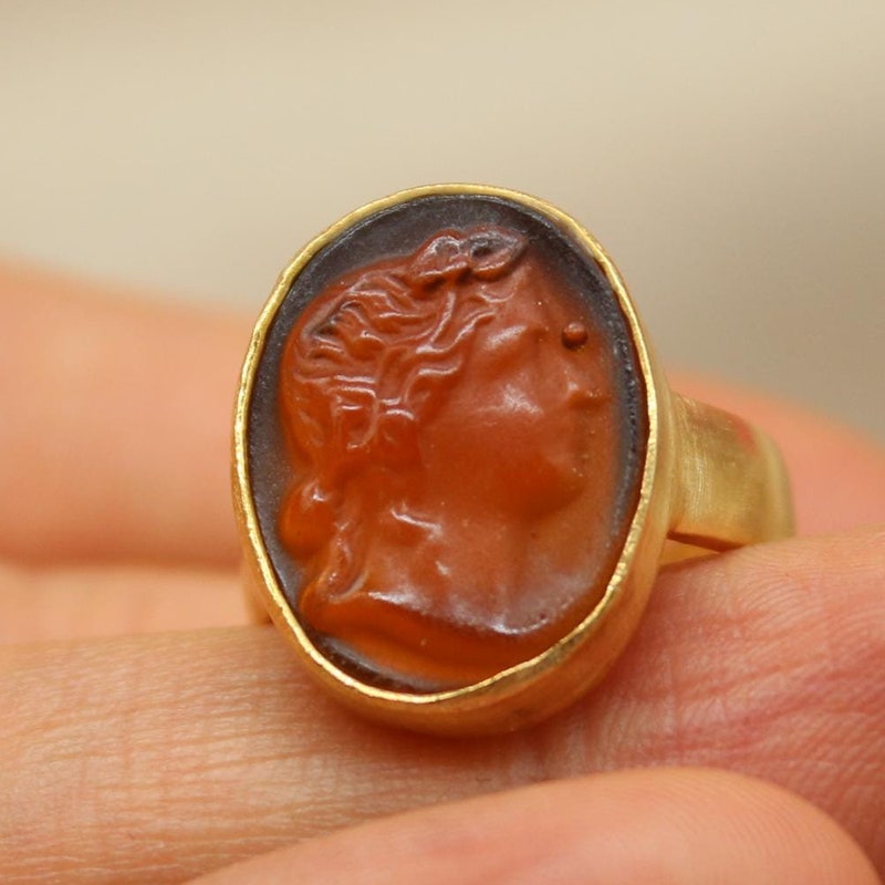 Glass Male Jewelry Ring - Etsy