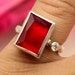 Ruby Ring Solid Silver 925K Sterling Silver Ancient Roman - Etsy