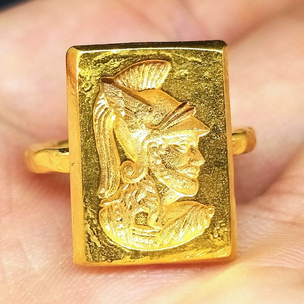 Roman Soldier Ring - Etsy