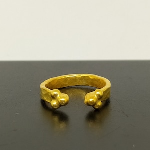 Three Dots Band Silver Ring | Band Ring Gold Over | Silver Ring ...
