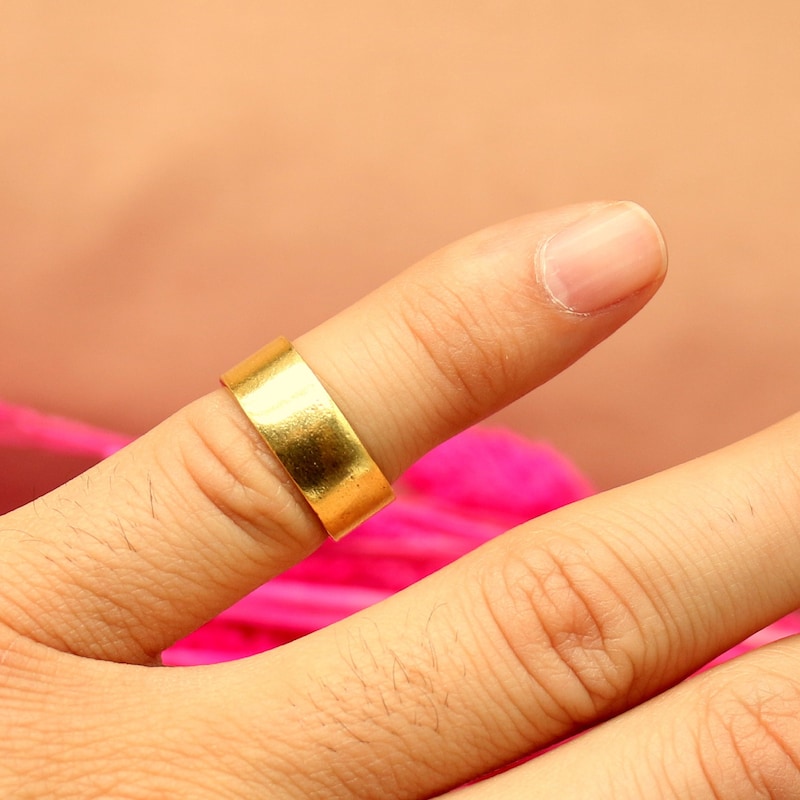 24k Gold Ring - Etsy