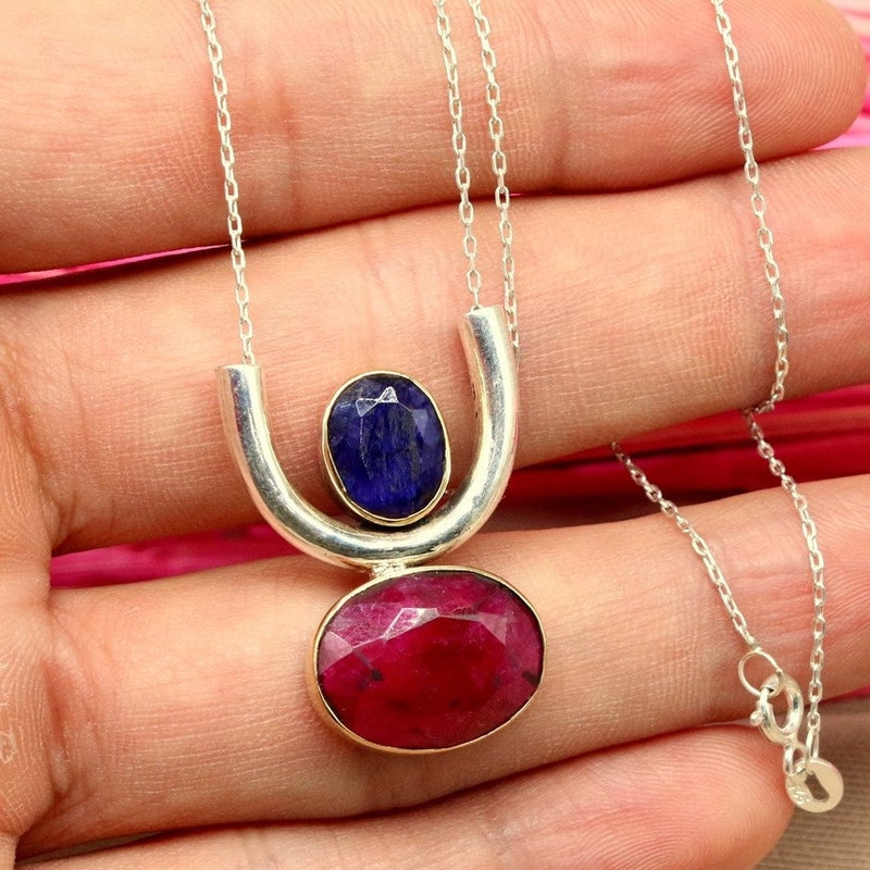 Ruby Jewelry for Women - Etsy