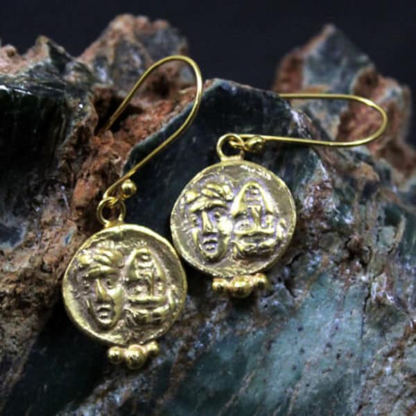 Coin Earrings - Etsy
