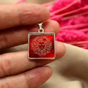 Intaglio Medusa Intaglio Pendant Silver | 925K Sterling Silver ...