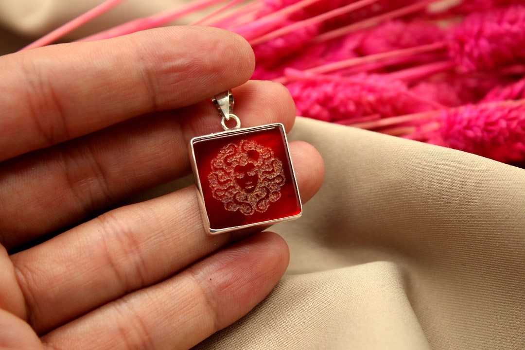 Intaglio Medusa Intaglio Pendant Silver | 925K Sterling Silver ...