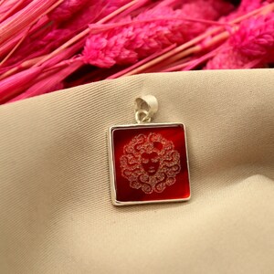 Intaglio Medusa Intaglio Pendant Silver | 925K Sterling Silver ...