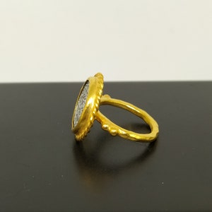 Ottoman Coin Ring | 925K Sterling Silver | Constantinople Monogram ...