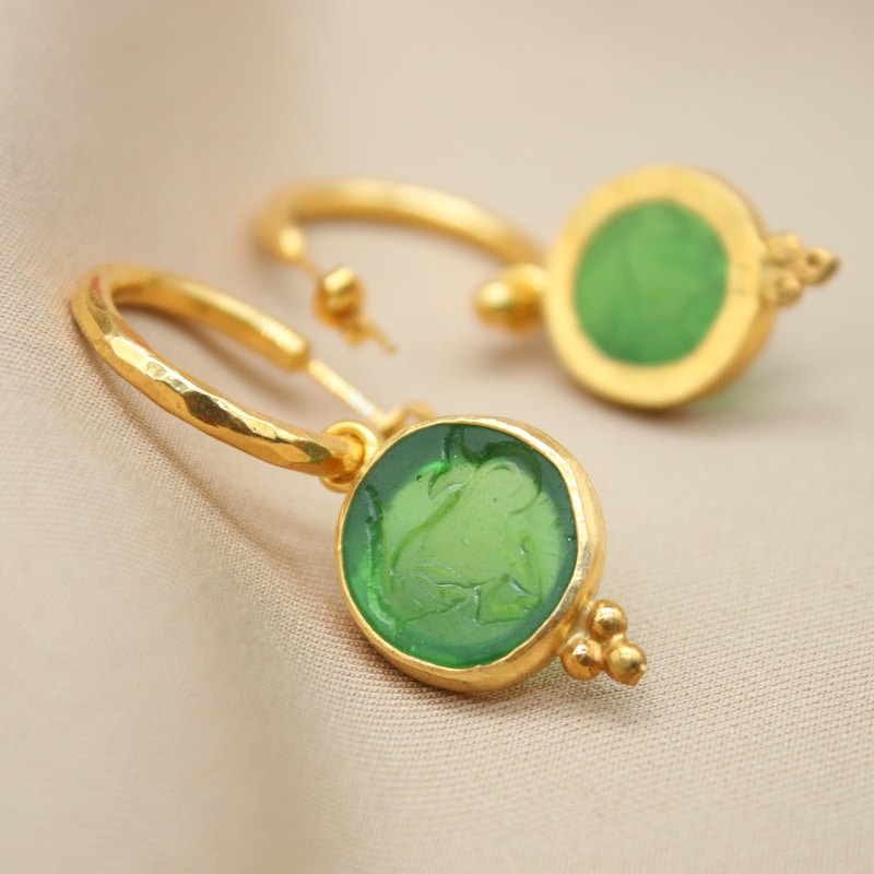Capricorn Earrings - Etsy