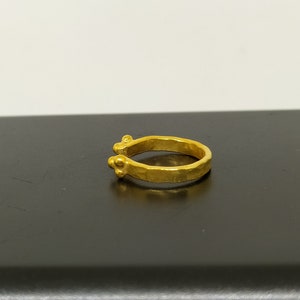 Three Dots Band Silver Ring | Band Ring Gold Over | Silver Ring ...