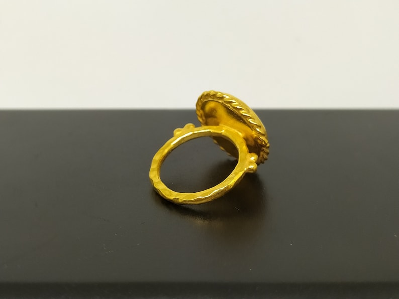 Ottoman Coin Ring 925K Sterling Silver Constantinople | Etsy