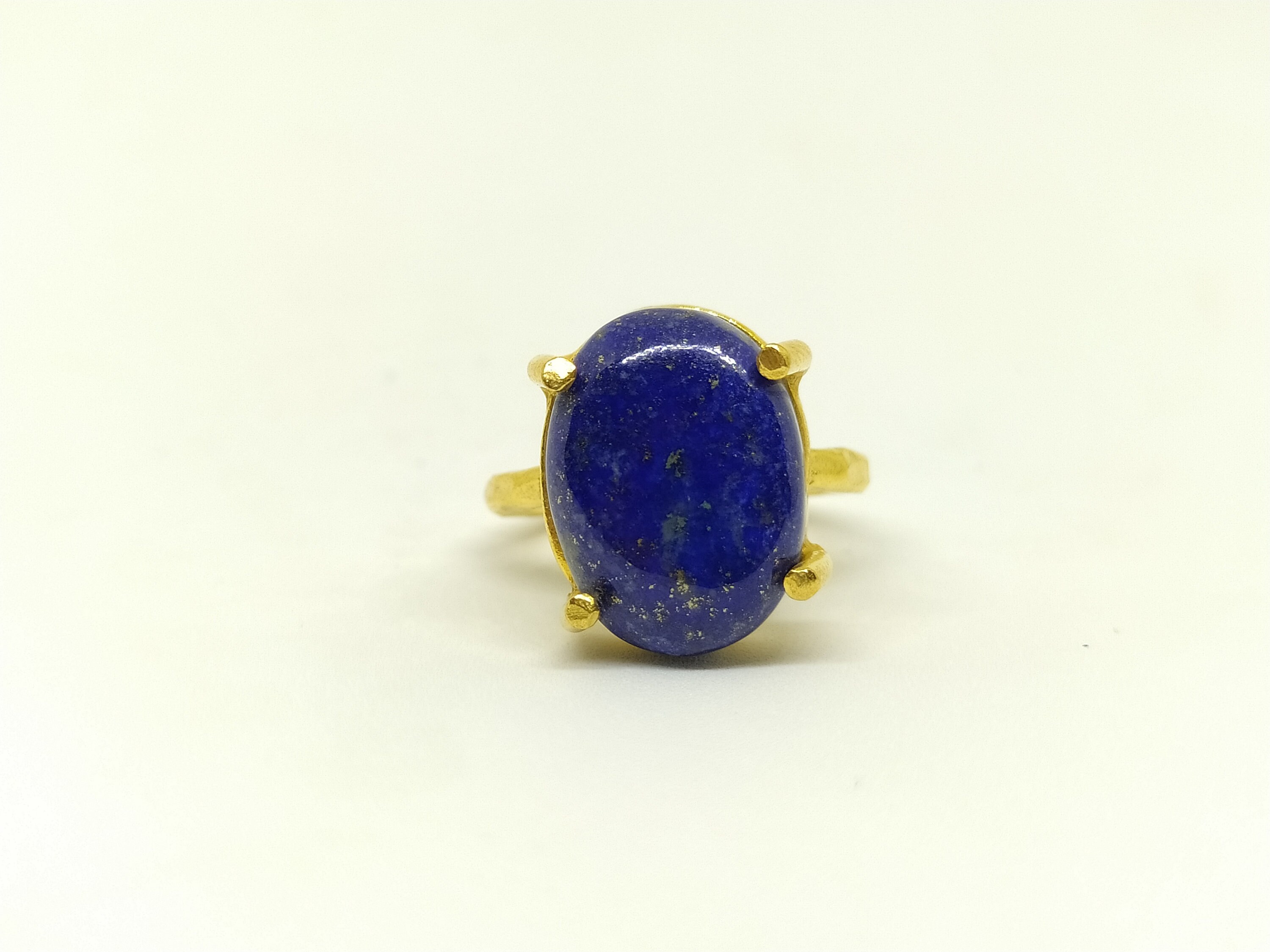 Lapis Lazuli Ring Solid Silver | Handmade 925K Silver Ring | Minimalist ...