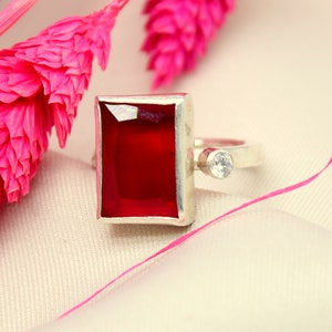 Ruby Ring Solid Silver 925K Sterling Silver Ancient Roman Art ...