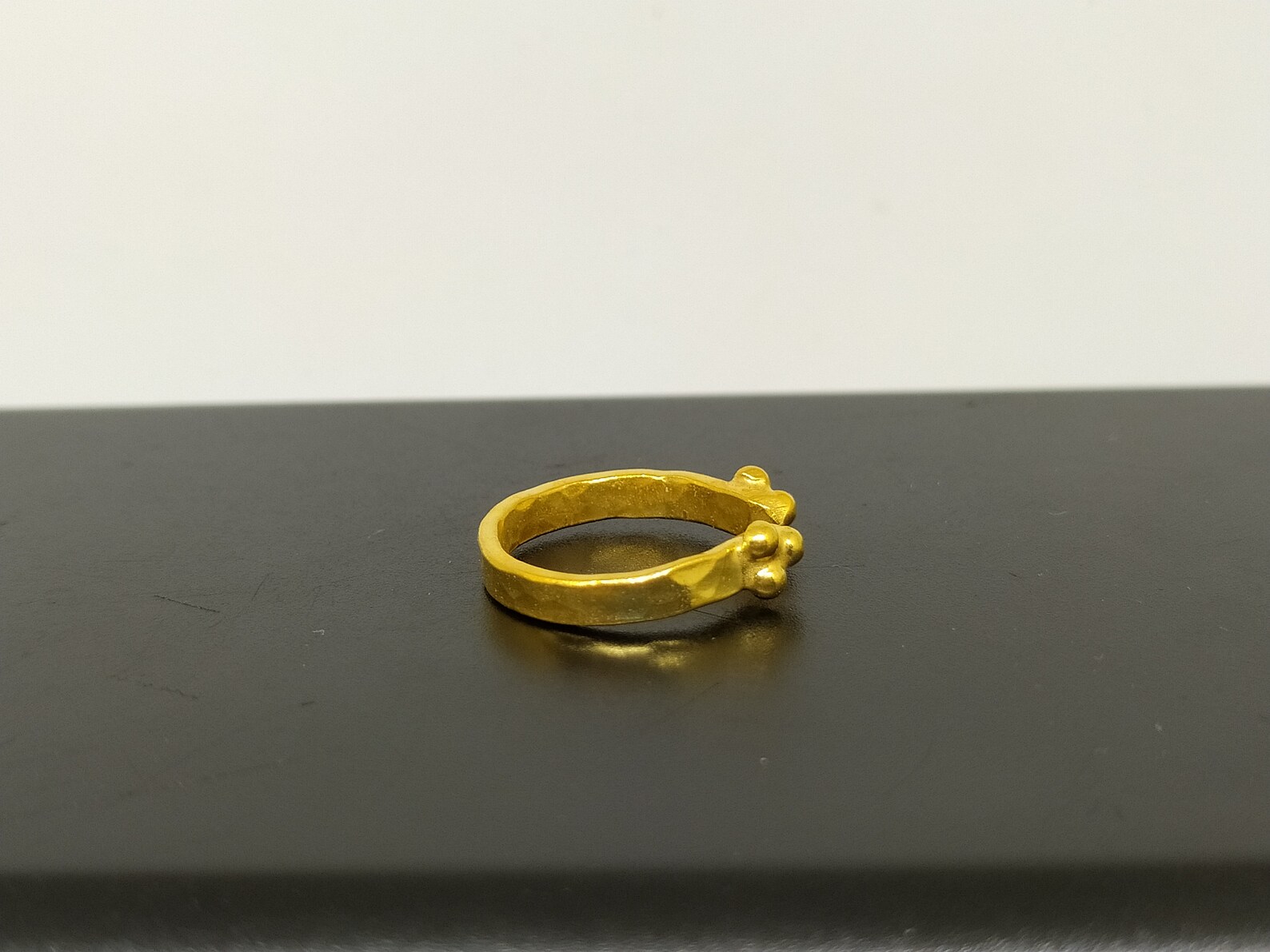 Three Dots Band Silver Ring | Band Ring Gold Over | Silver Ring ...